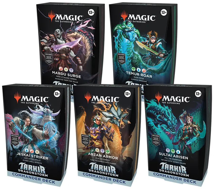 Magic: The Gathering Tarkir: Dragonstorm Commander Deck Set (ENG ...