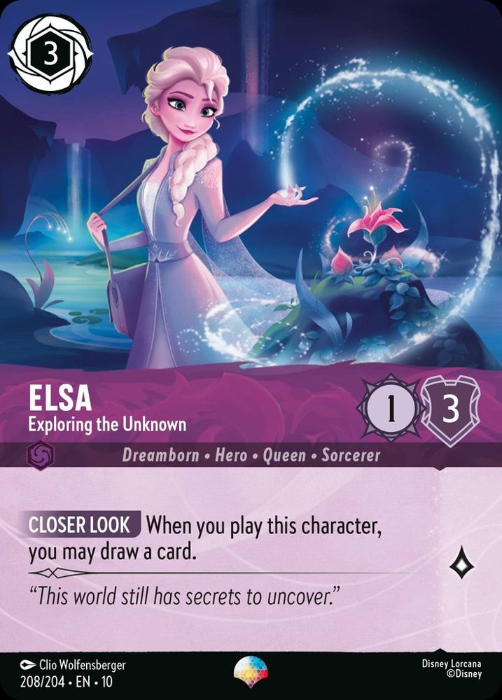 Elsa - Erforscht das Unbekannte: Disney Lorcana Karte kaufen - SpielRaum