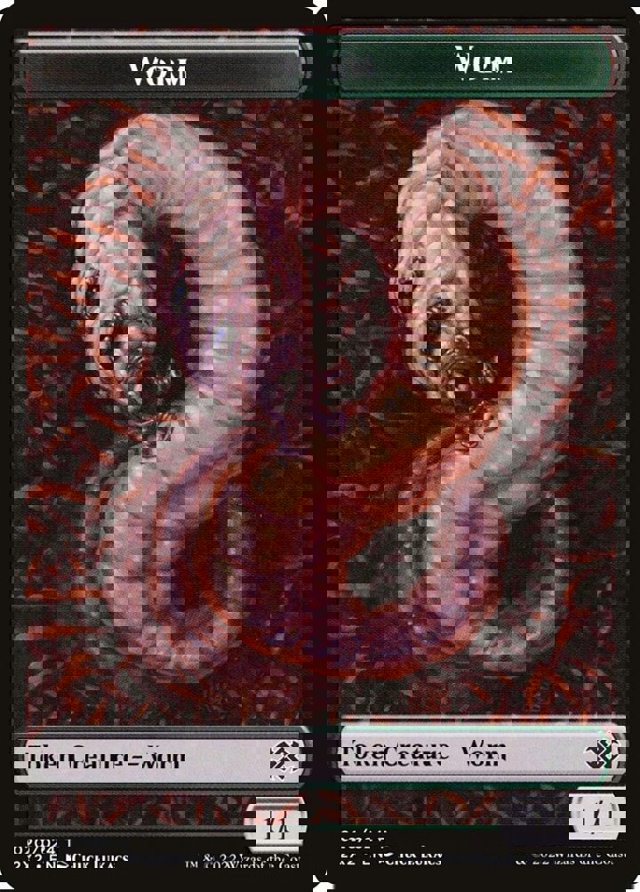 MTG Worm Token (Black and Green 1/1): Magic: The Gathering Karte kaufen ...