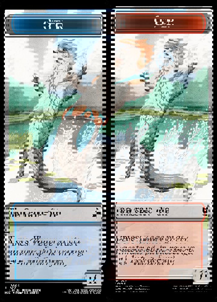 MTG Otter Token (UR 1/1) // Copy Token: Magic: The Gathering Karte ...