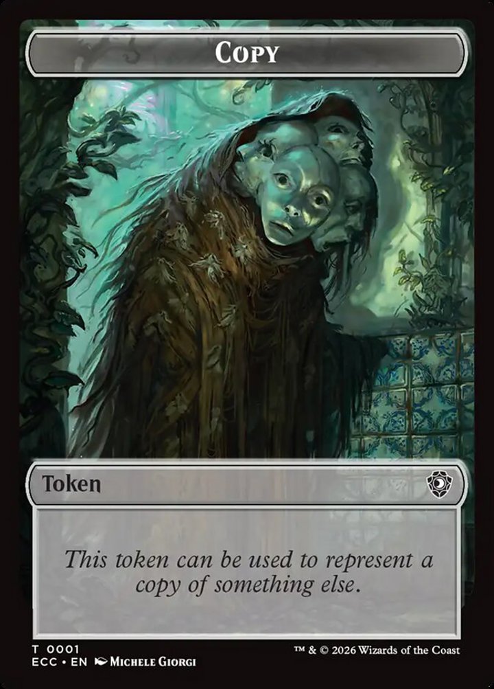 MTG Copy Token // Elemental Token (GW */*): Magic: The Gathering Karte ...