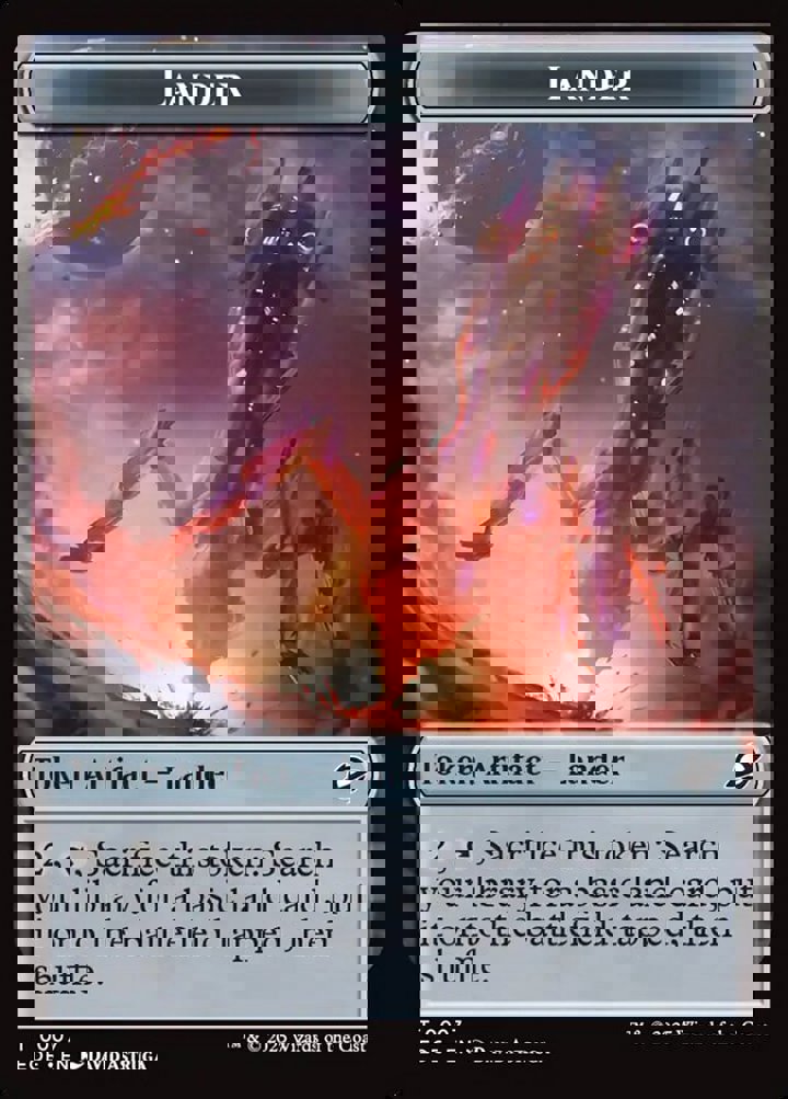 MTG Lander Token // Robot Token (A 2/2): Magic: The Gathering Karte ...