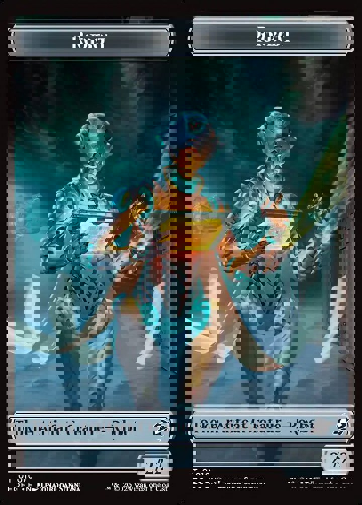 MTG Drone Token (A 1/1) // Robot Token (A 2/2): Magic: The Gathering ...