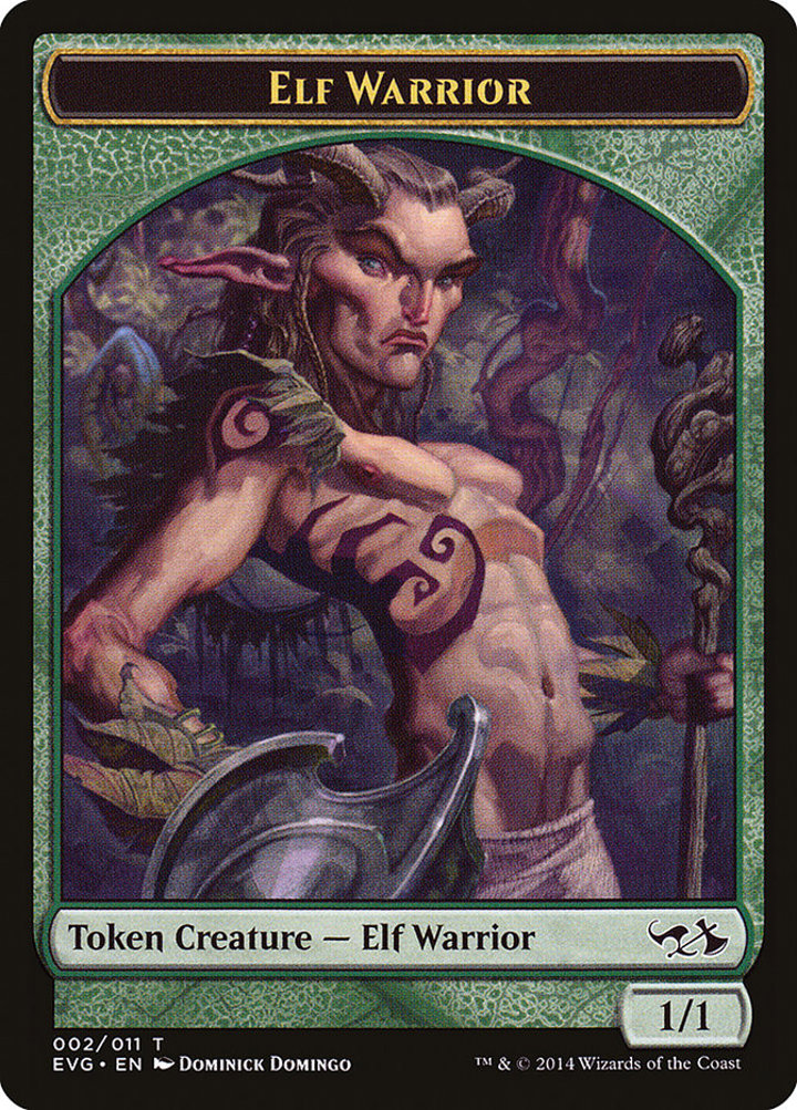 MTG Elf Warrior Token (Green 1/1): Magic: The Gathering Karte kaufen ...