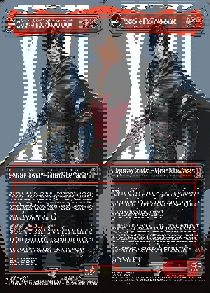 MTG Clive, Ifrit's Dominant // Ifrit, Warden of Inferno: Magic: The ...