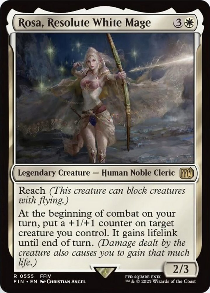 MTG Rosa, Resolute White Mage: Magic: The Gathering Einzelkarte kaufen ...
