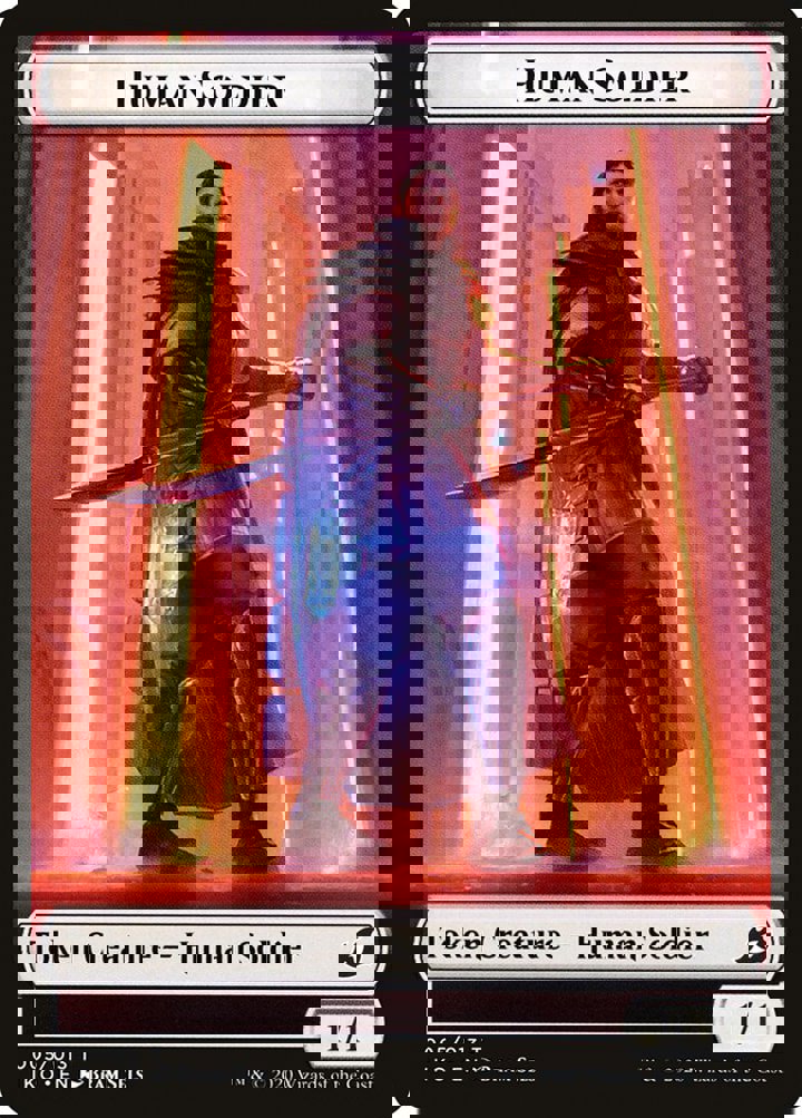 MTG Human Soldier Token (White 1/1): Magic: The Gathering Karte kaufen ...