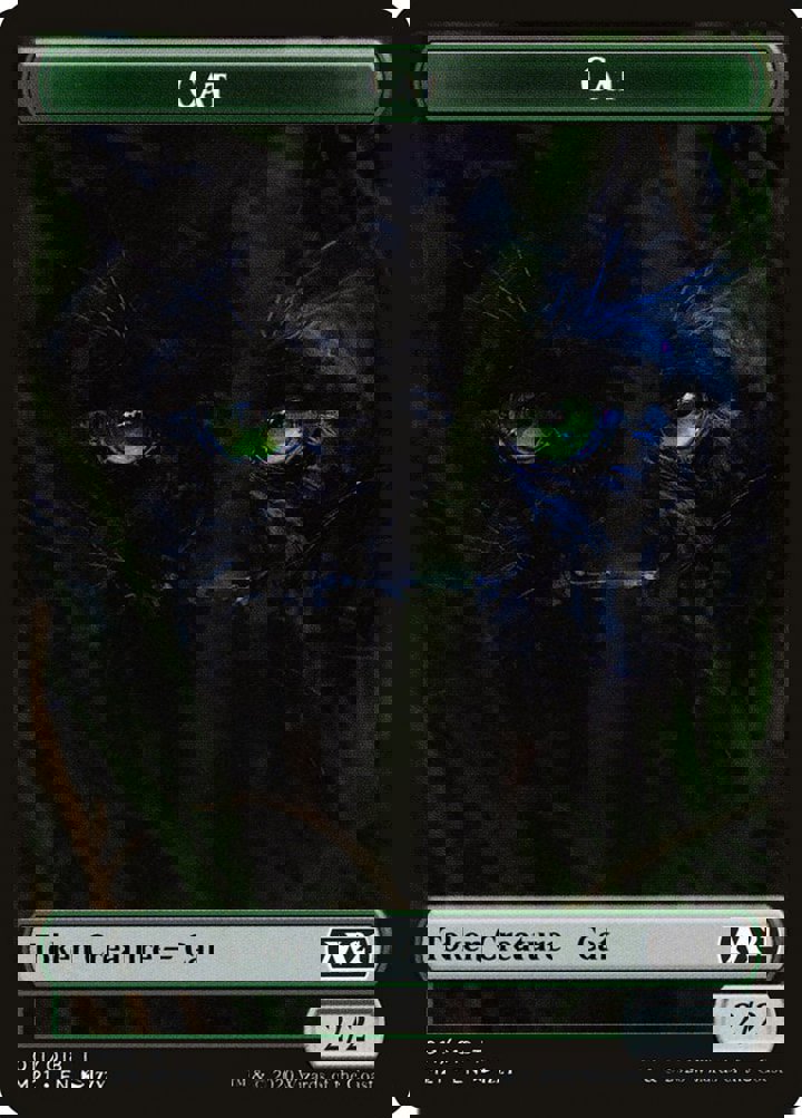 MTG Cat Token (Green 2/2): Magic: The Gathering Karte kaufen - SpielRaum