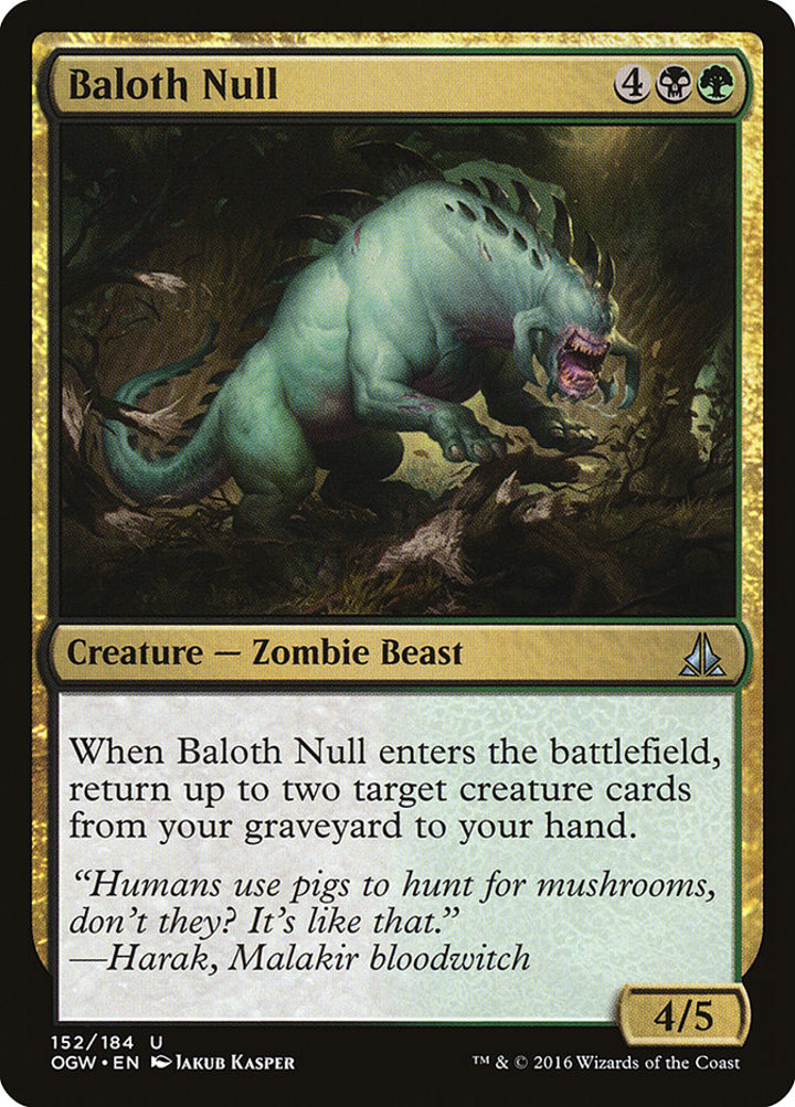 MTG Baloth-Null: Magic: The Gathering Karte kaufen - SpielRaum