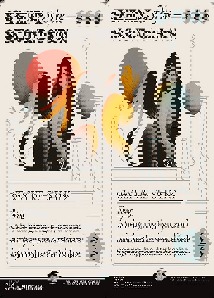 MTG Sphinx der zweiten Sonne: Magic: The Gathering Karte kaufen - SpielRaum