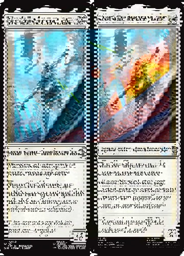 MTG Silver Sable, Mercenary Leader: Magic: The Gathering Karte kaufen ...