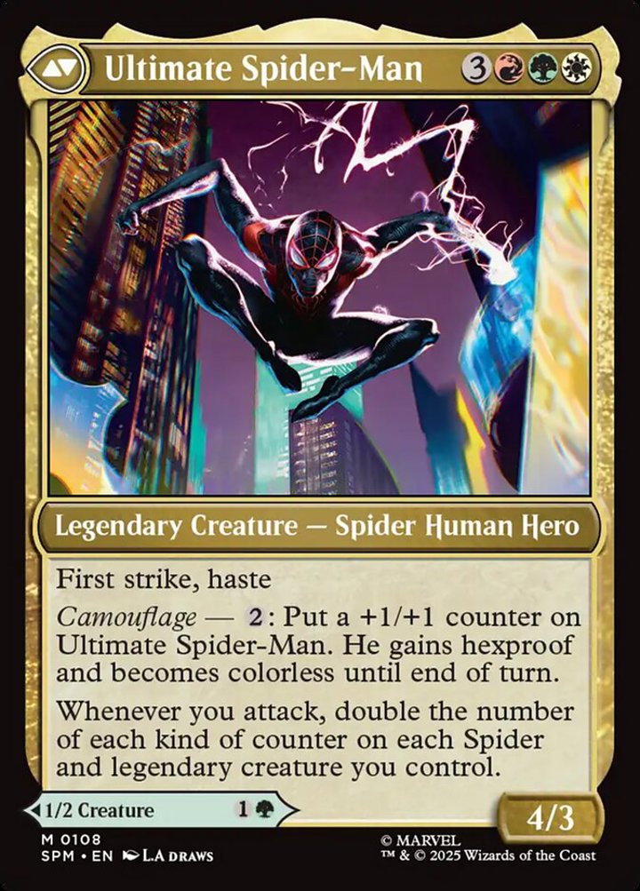 MTG Miles Morales // Ultimate Spider-Man: Magic: The Gathering Karte ...