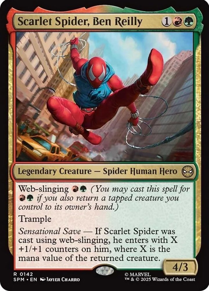 MTG Scarlet Spider, Ben Reilly: Magic: The Gathering Karte kaufen ...