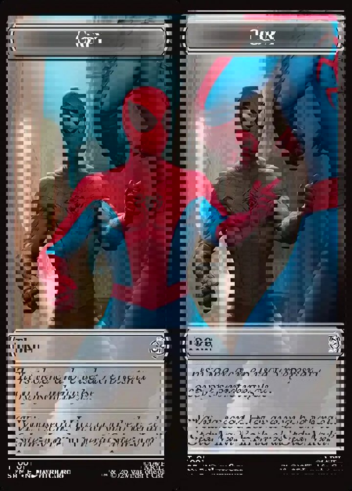 MTG Copy Token // Human Citizen Token (GW 1/1): Magic: The Gathering ...