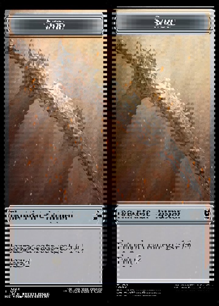 Sword Token: Magic: The Gathering Einzelkarte kaufen - SpielRaum