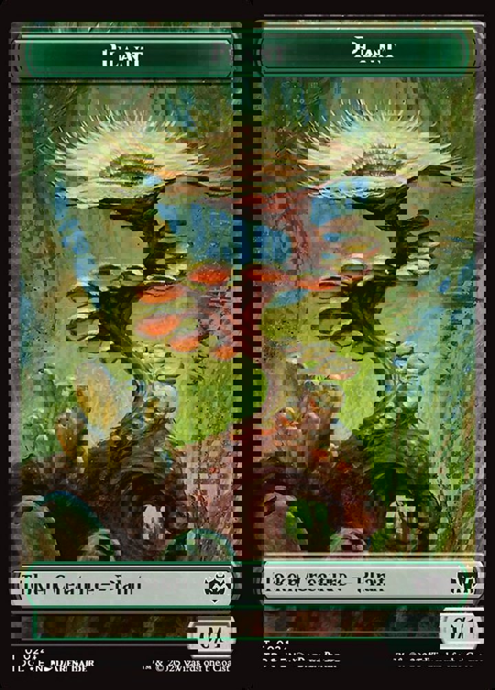 MTG Plant Token (G 0/1) // Insect Token (G 1/1): Magic: The Gathering ...