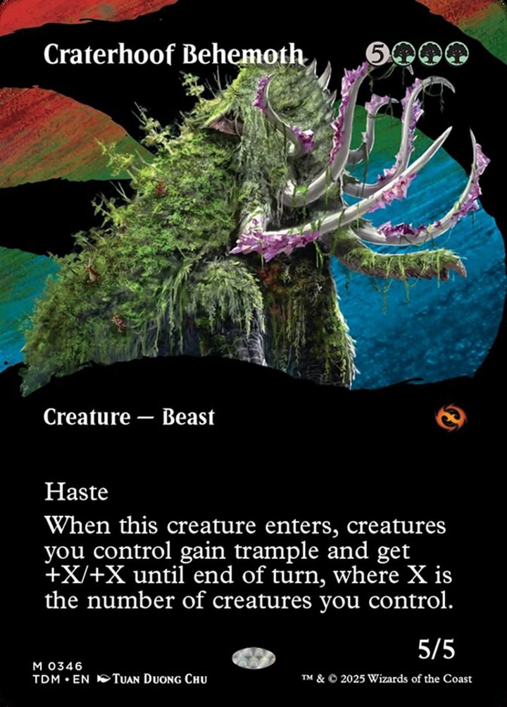 MTG Kraterhuf-Behemoth: Magic: The Gathering Einzelkarte kaufen - SpielRaum