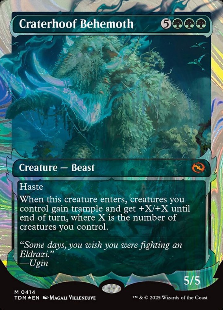 MTG Kraterhuf-Behemoth: Magic: The Gathering Karte kaufen - SpielRaum