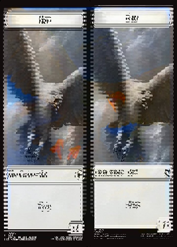 MTG Bird Token (W 1/1) // Thopter Token (A 1/1): Magic: The Gathering ...