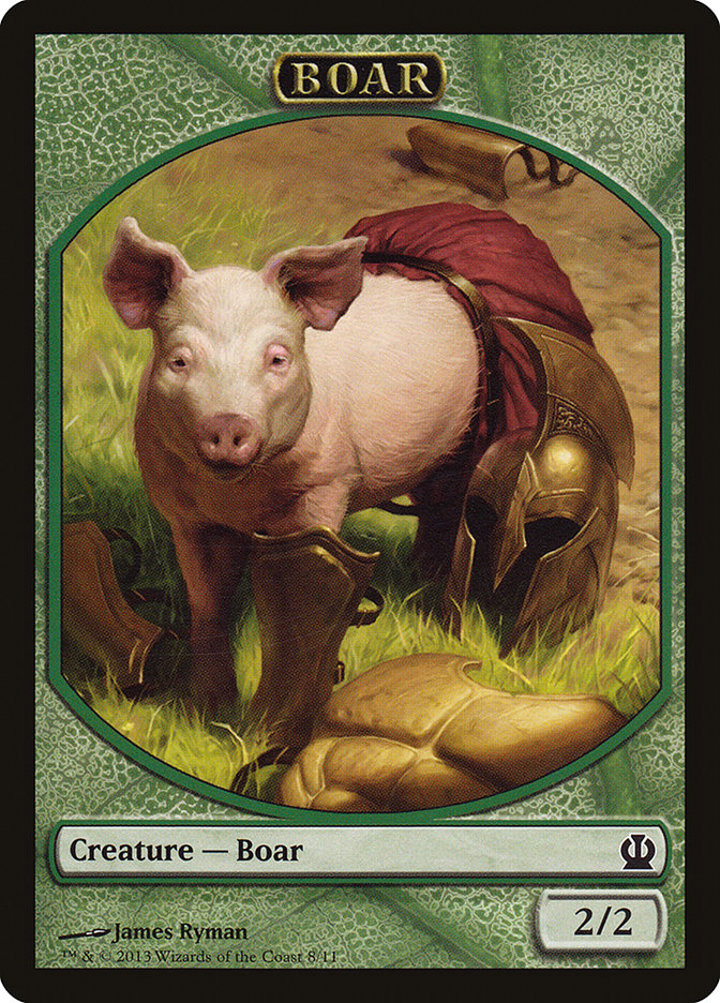 MTG Boar Token (Green 2/2): Magic: The Gathering Karte kaufen - SpielRaum