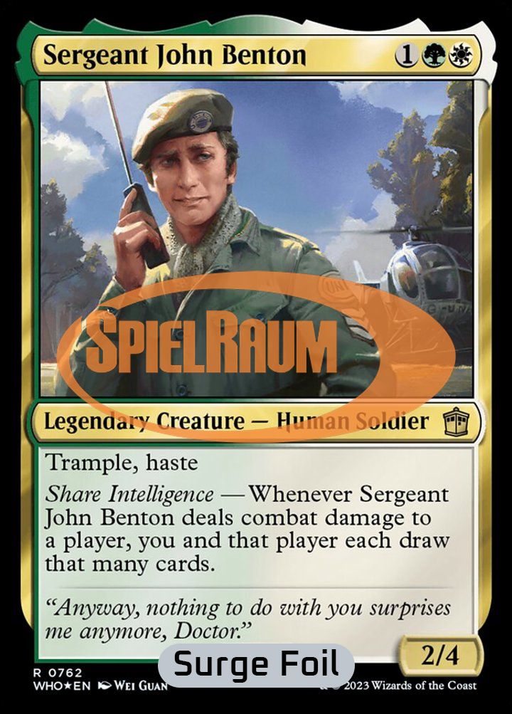 Sergeant John Benton: Magic: The Gathering Einzelkarte kaufen - SpielRaum