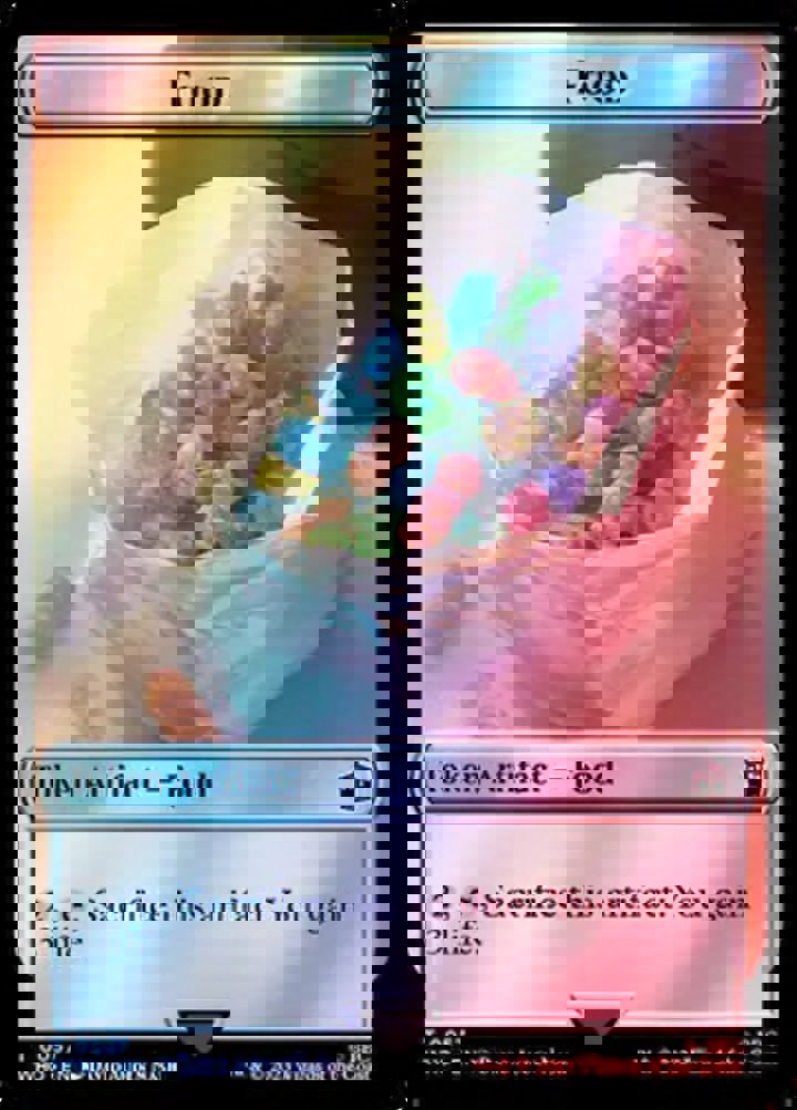 Human Token (W 1/1 Ward 2) // Food Token: Magic: The Gathering ...