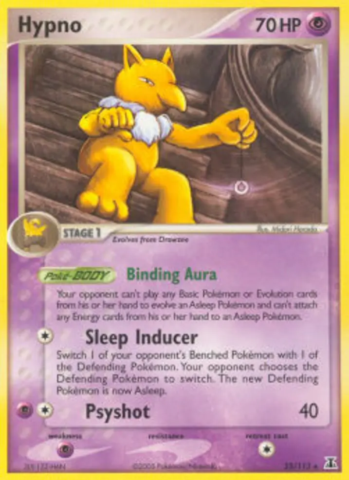 Hypno [Binding Aura | Sleep Inducer | Psyshot]: Pokemon Karte kaufen ...