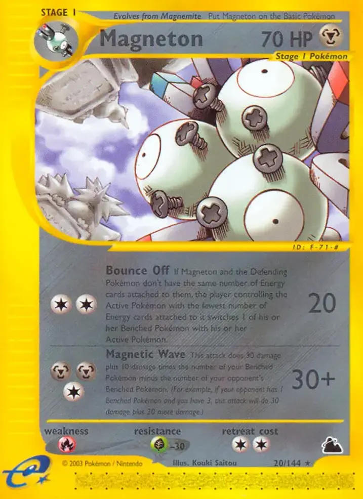 Magneton [Bounce Off | Magnetic Wave]: Pokemon Karte kaufen - SpielRaum