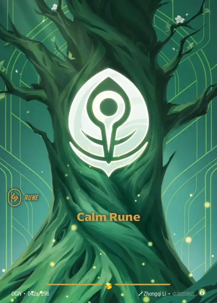 Calm Rune: Riftbound: League of Legends Karte kaufen - SpielRaum