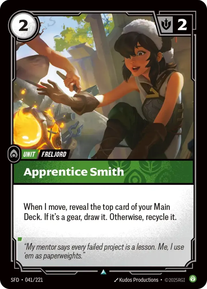 Apprentice Smith: Riftbound: League of Legends Karte kaufen - SpielRaum