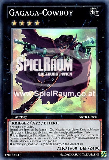 Gagaga-Cowboy: Yu-Gi-Oh! Karte kaufen - SpielRaum