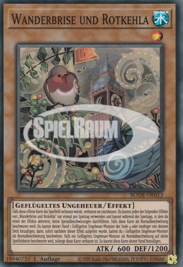 Wanderbrise und Rotkehla: Yu-Gi-Oh! Karte kaufen - SpielRaum