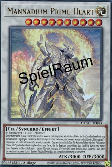 Mannadium Prime-Heart: Yu-Gi-Oh! Karte kaufen - SpielRaum
