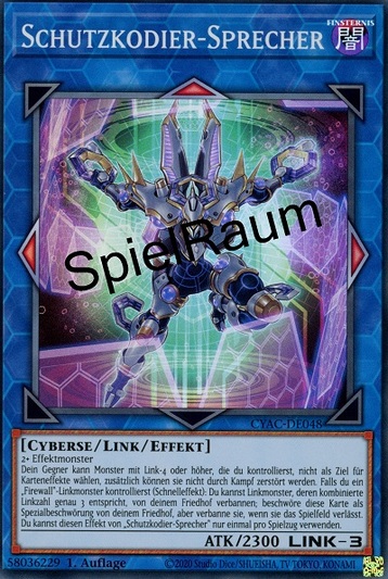 Schutzkodier-Sprecher: Yu-Gi-Oh! Karte kaufen - SpielRaum