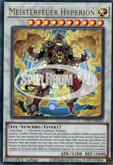 Meisterfeuer Hyperion: Yu-Gi-Oh! Karte kaufen - SpielRaum