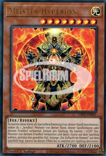 Meister Hyperion: Yu-Gi-Oh! Karte kaufen - SpielRaum