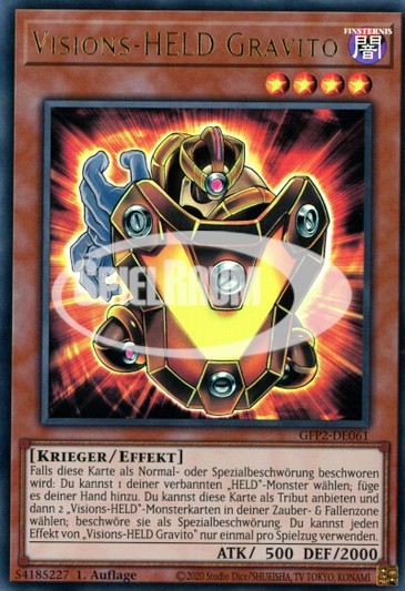 Visions-HELD Gravito: Yu-Gi-Oh! Einzelkarte kaufen - SpielRaum