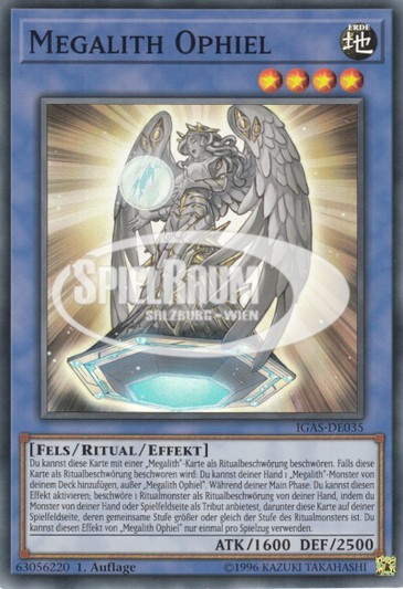 Megalith Ophiel: Yu-Gi-Oh! Karte kaufen - SpielRaum