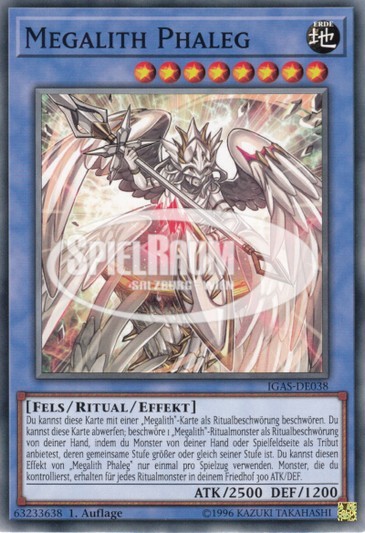 Megalith Phaleg: Yu-Gi-Oh! Karte kaufen - SpielRaum