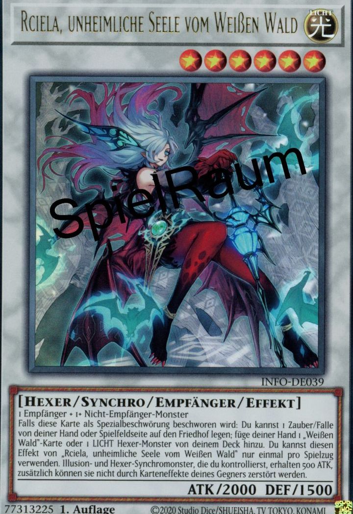 Rciela, Sinister Soul of the White Forest: Yu-Gi-Oh! Karte kaufen - SpielRaum