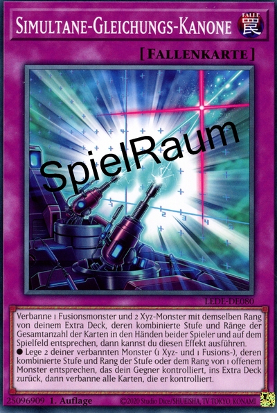 Simultaneous Equation Cannons: Yu-Gi-Oh! Einzelkarte kaufen - SpielRaum