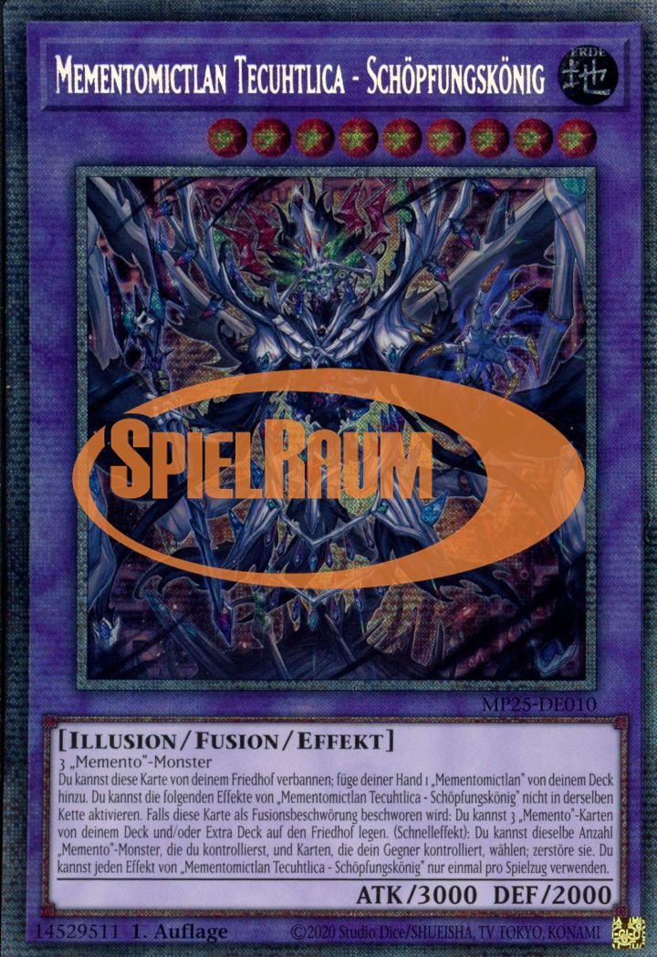 Mementomictlan Tecuhtlica - Schöpfungskönig: Yu-Gi-Oh! Karte kaufen - SpielRaum