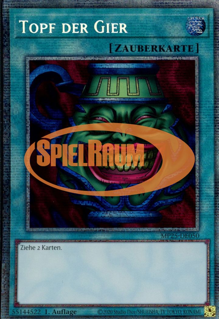 Topf der Gier: Yu-Gi-Oh! Karte kaufen - SpielRaum