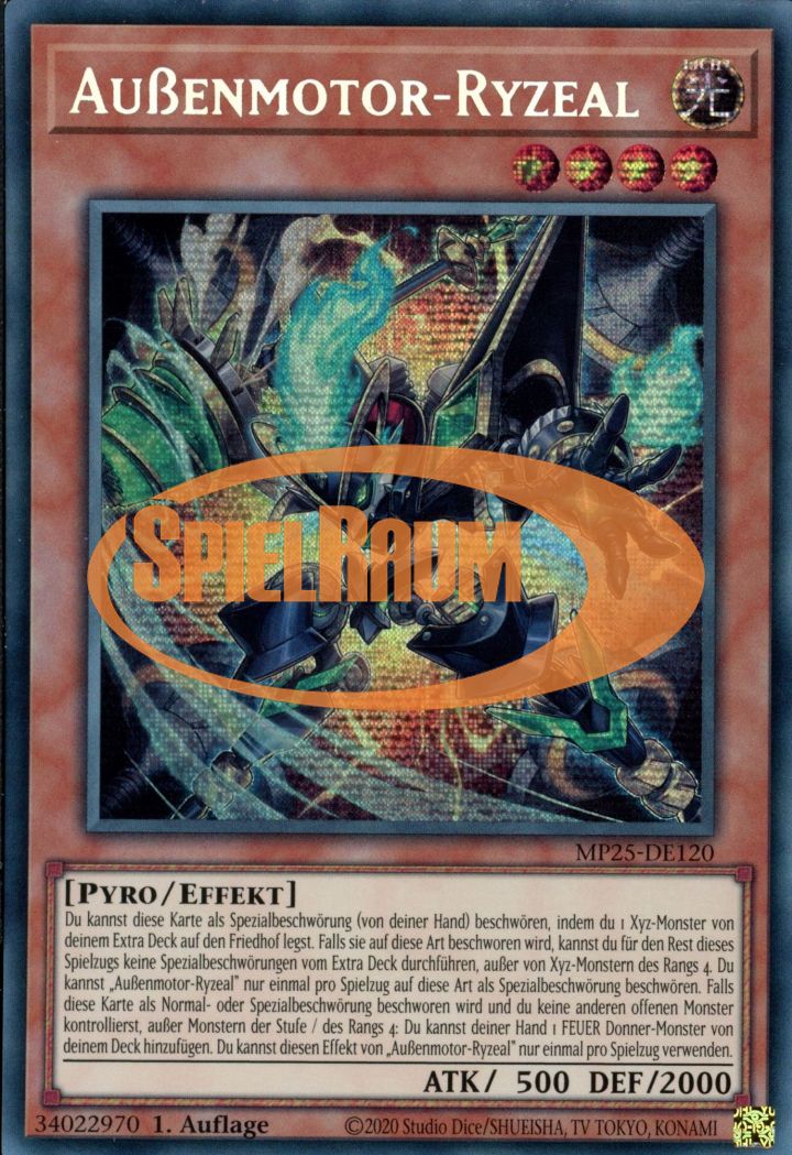 Außenmotor-Ryzeal: Yu-Gi-Oh! Karte kaufen - SpielRaum