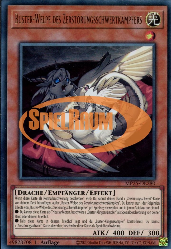 Buster-Welpe des Zerstörungsschwertkämpfers: Yu-Gi-Oh! Karte kaufen ...