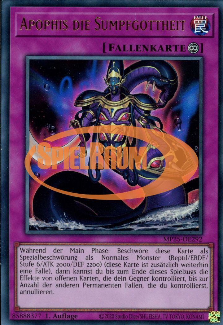 Apophis die Sumpfgottheit: Yu-Gi-Oh! Karte kaufen - SpielRaum