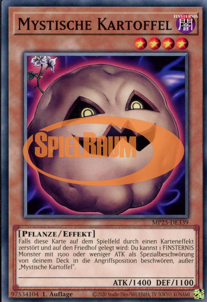 Mystische Kartoffel: Yu-Gi-Oh! Karte kaufen - SpielRaum