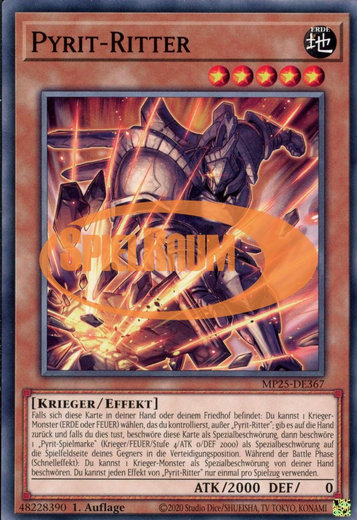 Pyrit-Ritter: Yu-Gi-Oh! Karte kaufen - SpielRaum
