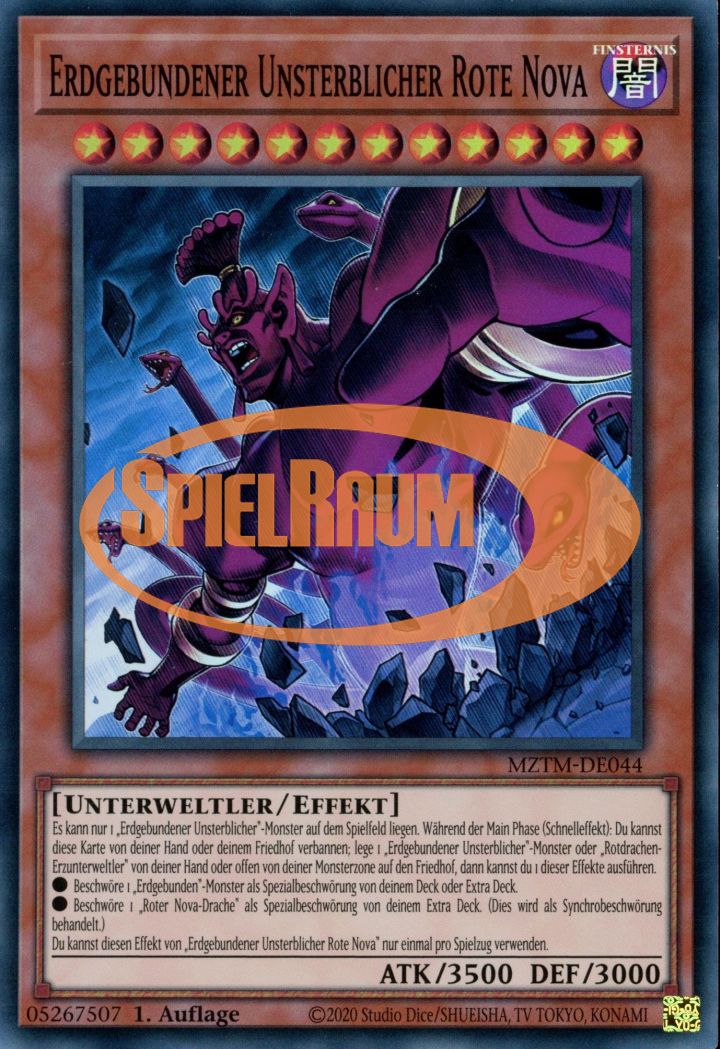 Earthbound Immortal Red Nova: Yu-Gi-Oh! Karte kaufen - SpielRaum