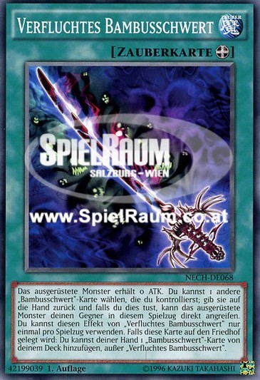 Verfluchtes Bambusschwert: Yu-Gi-Oh! Karte kaufen - SpielRaum
